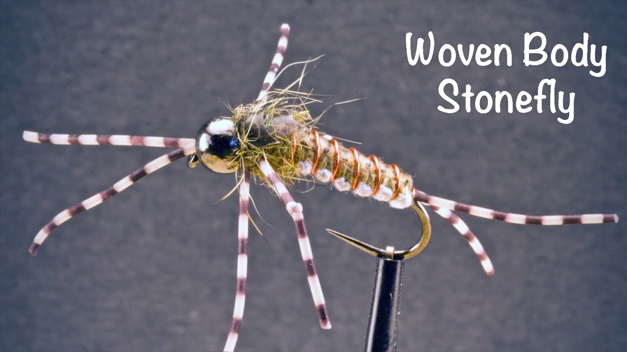 HCFF Roscoe Petroff Stonefly Woven Body Flies Part 1 of 2 - YouTube
