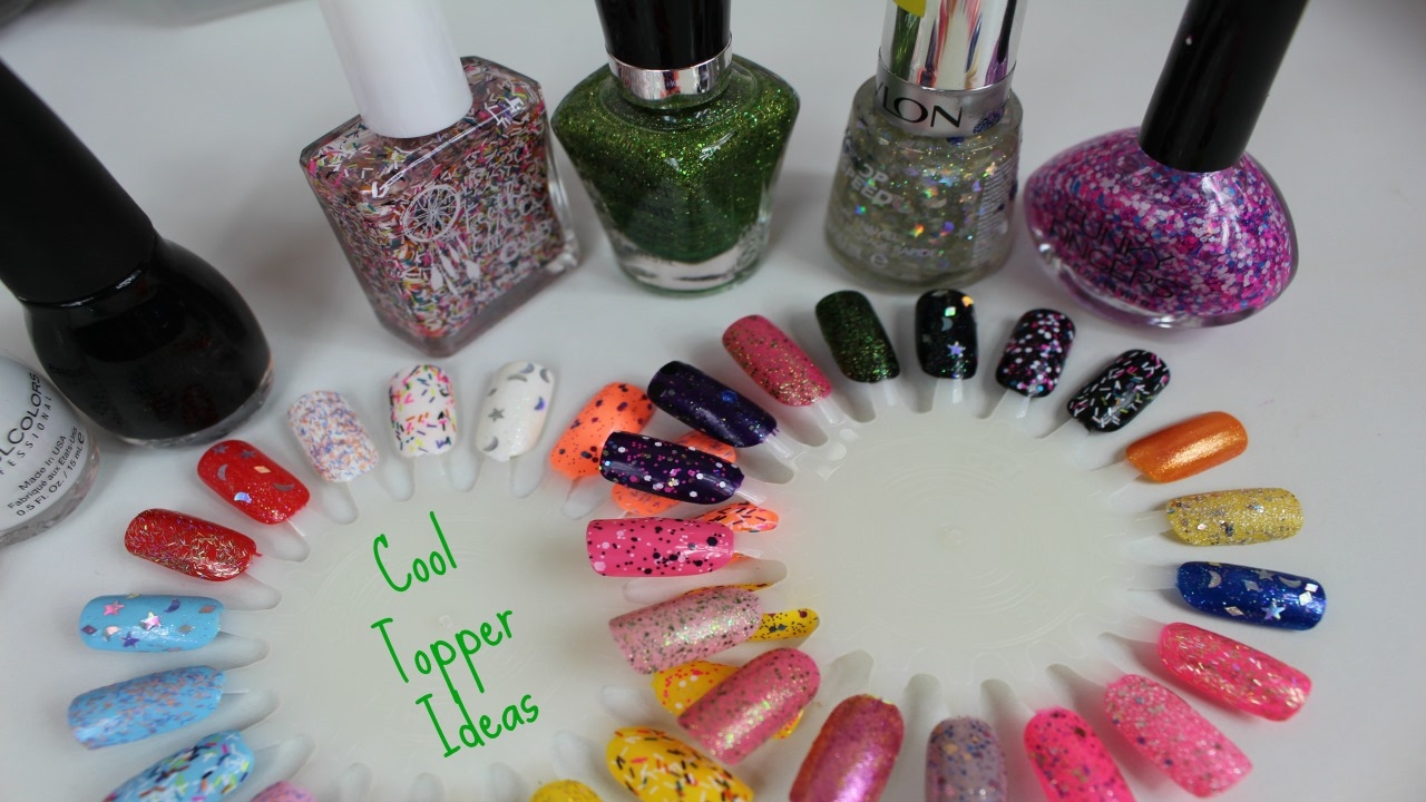 Nail Polish Topper Ideas | February 2017 - YouTube