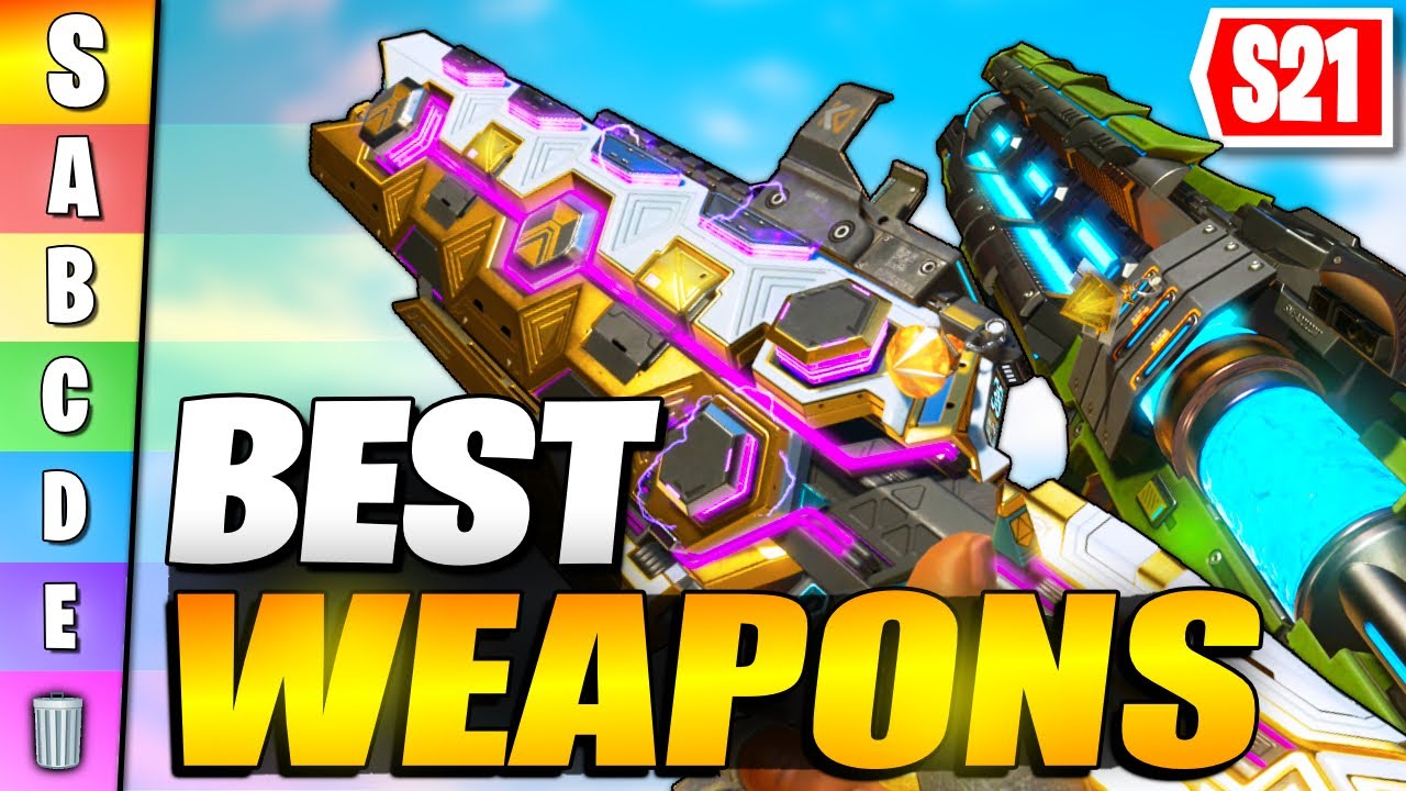 RANKING The BEST WEAPONS In Apex Legends Season 21! (Tier List) - YouTube