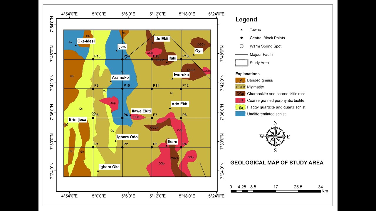 [Geothermal Prospecting Mapping] 015 - Curie Depth Geothermal Gradient ...
