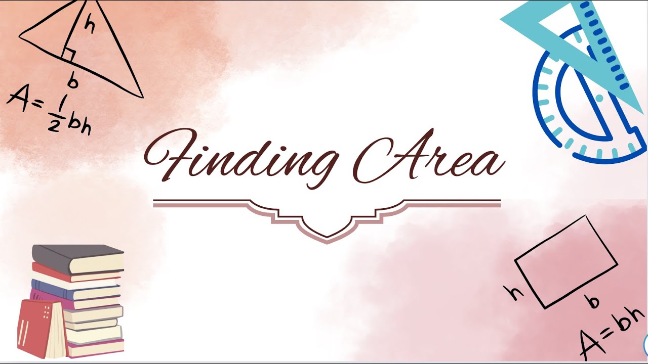 finding area | area of rectangle | area of triangle | - YouTube