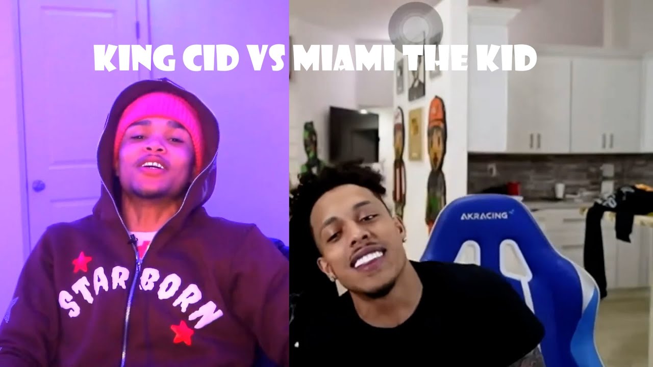 MIAMI THE KID RESPONDS to KING CID!! reaction - YouTube