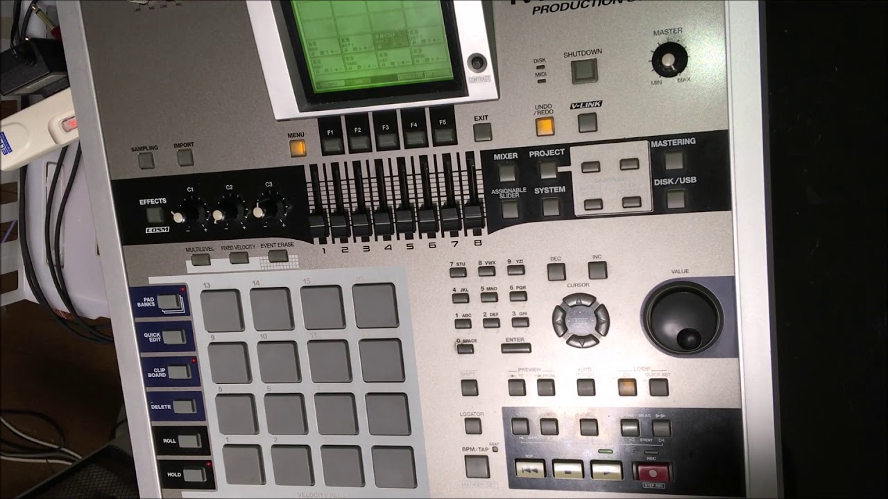 Roland MV-8000 (MV Hip Hop Beats #10) - YouTube