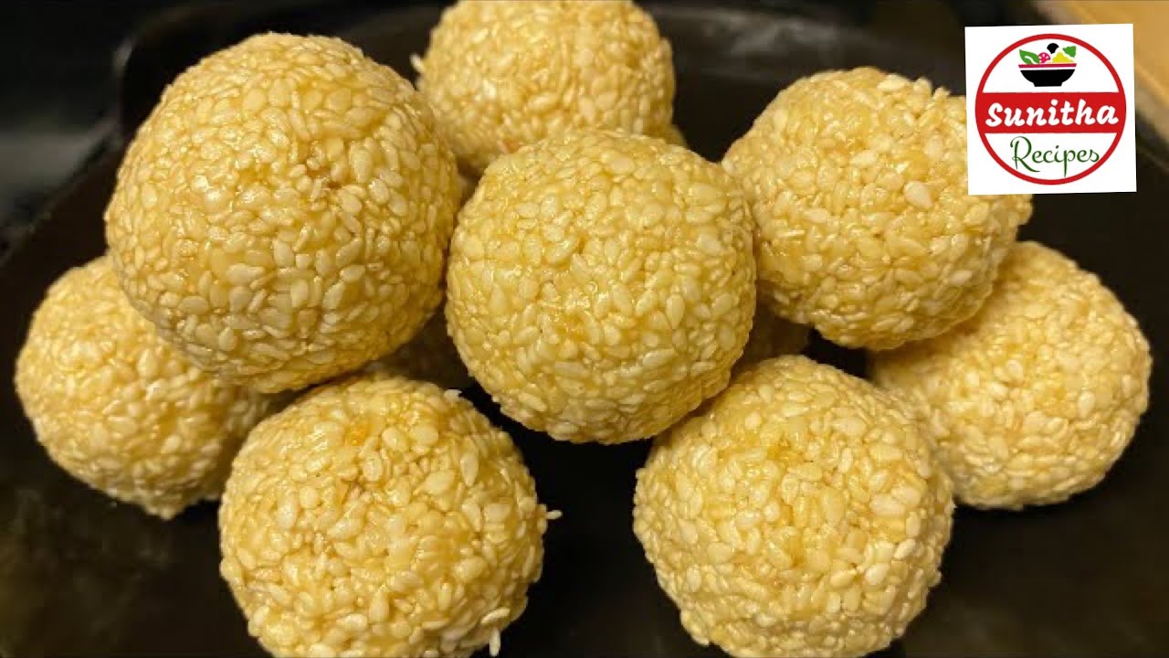Healthy Nuvvula ( Sesame ) Laddu | Healthy Recipes | Quick Laddu ...