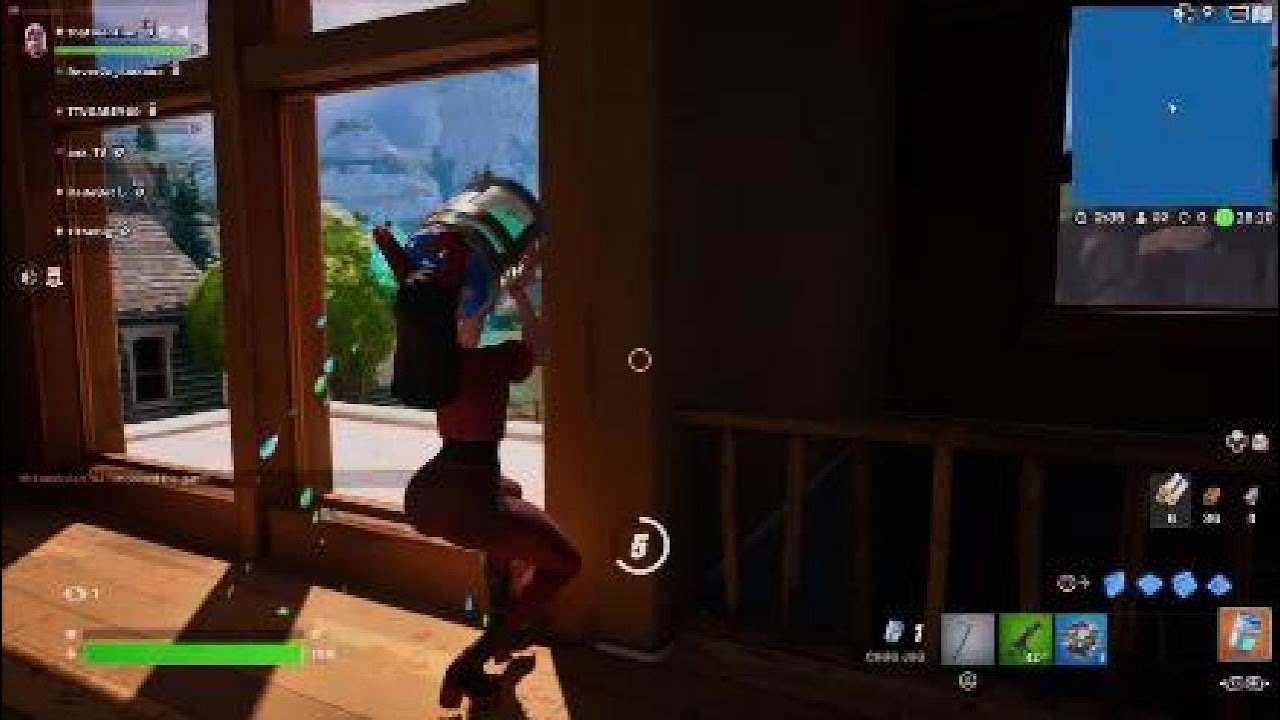 Playing Fortnite with my cousin johnny - YouTube