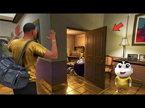 FRANKLIN FOUND A SECRET BASE IN MICHAEL'S HOUSE IN GTA 5
