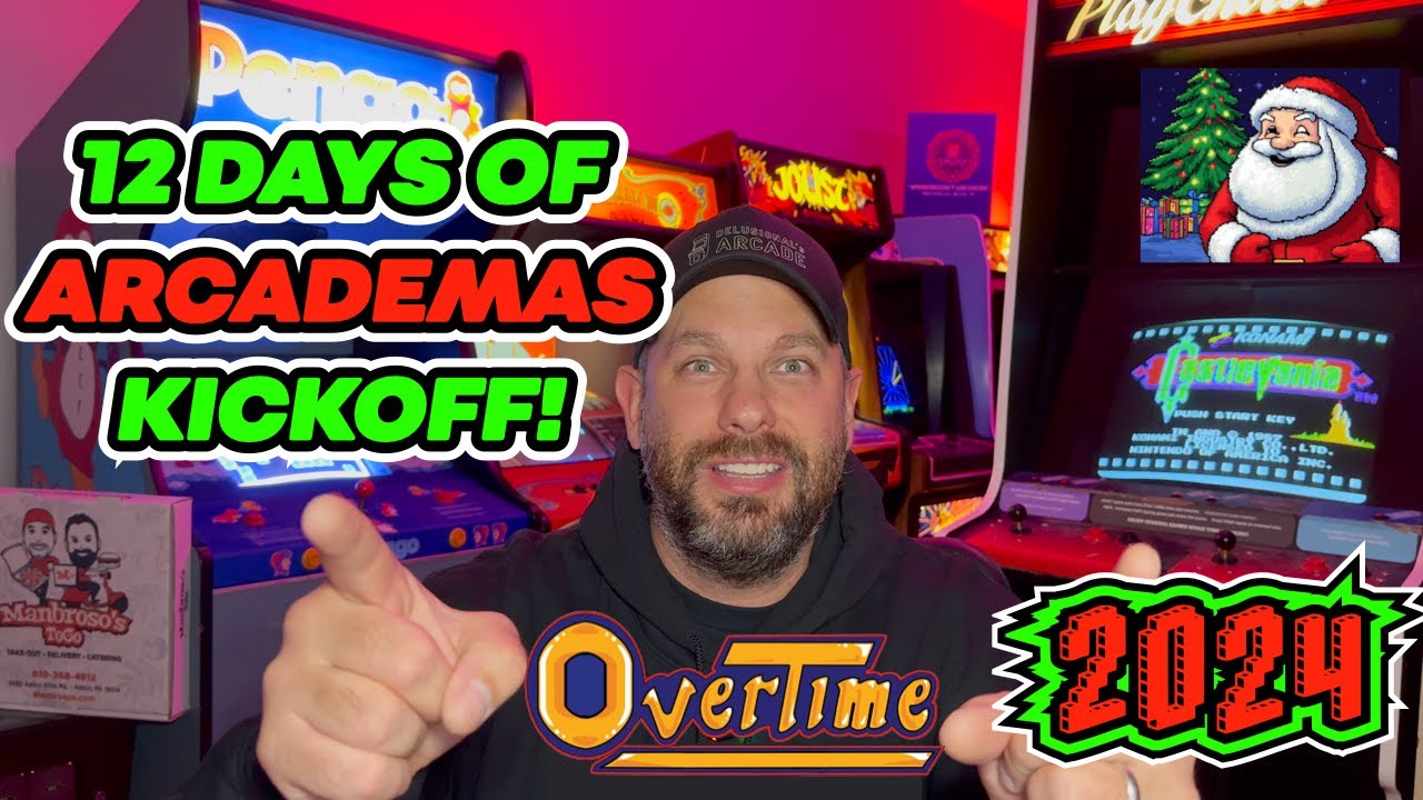 Kicking Off the 12 Days of ARCADEMAS 2024 🎅🎄 CLASSIC ARCADE GAMEPLAY ...
