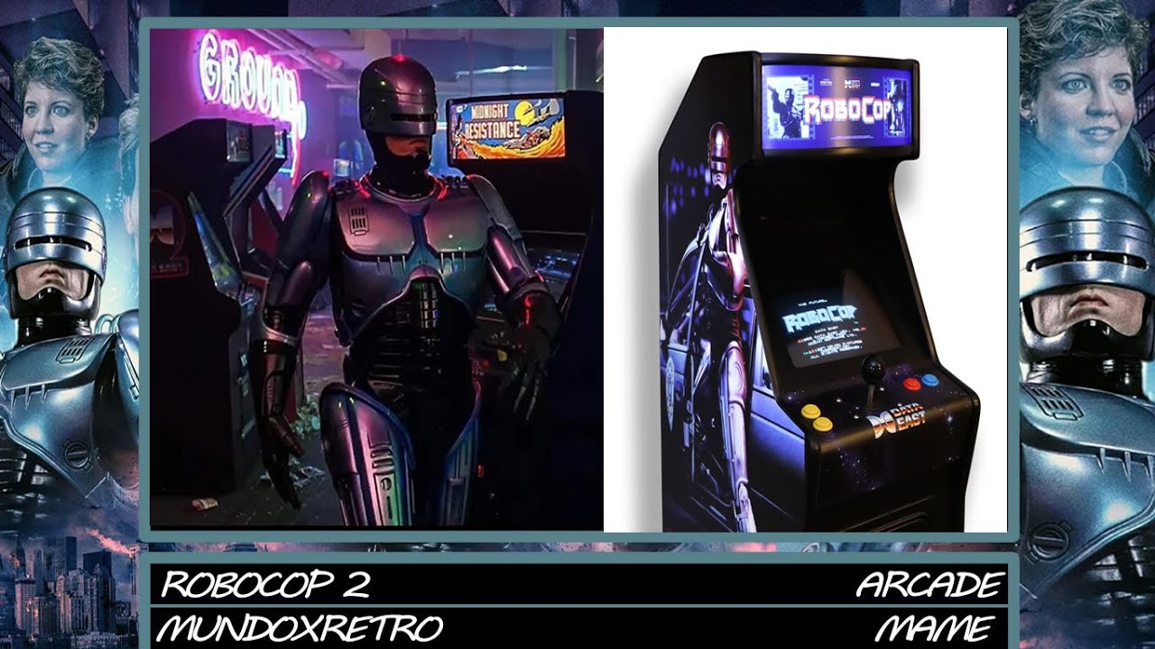 videojuego Robocop 2 Arcade MAME - YouTube