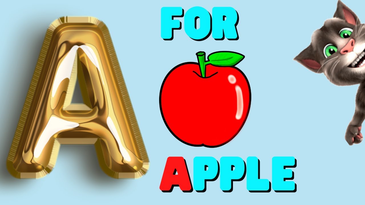 ABC Alphabet Song | A for apple Phonics Song | ABCD Alphabet Rhymes for ...
