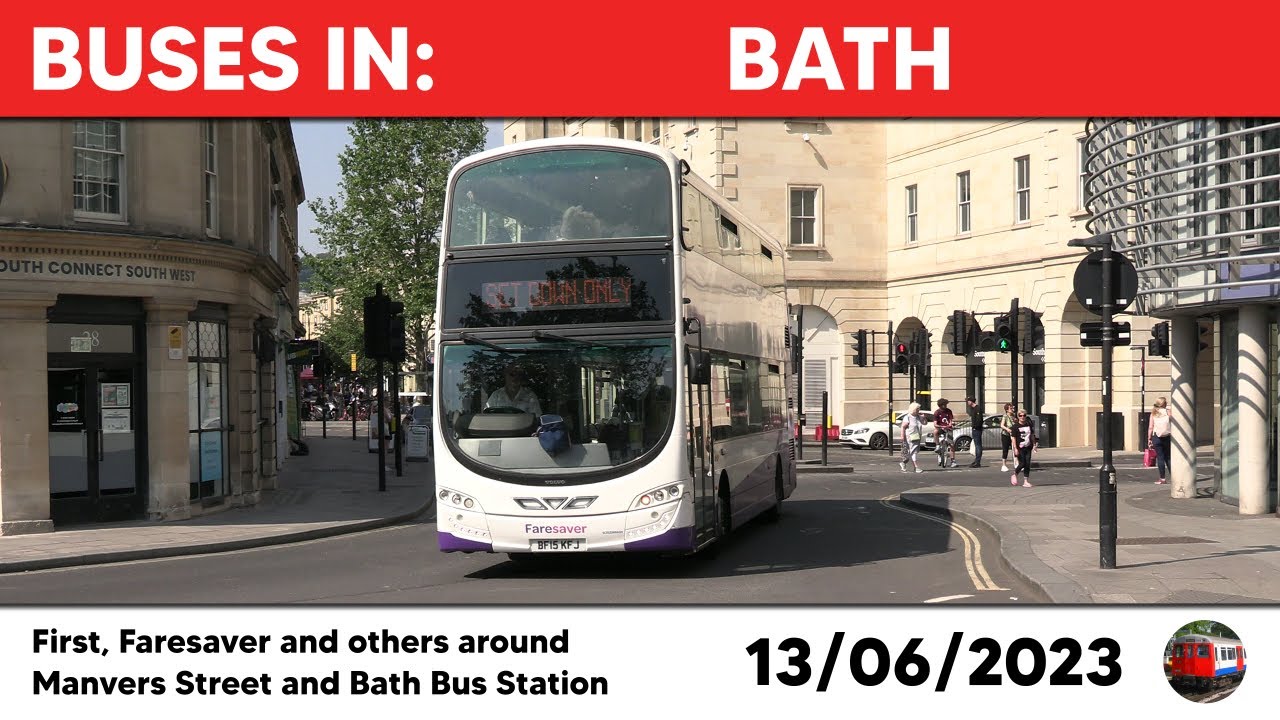 Buses in Bath 13/06/2023 - YouTube