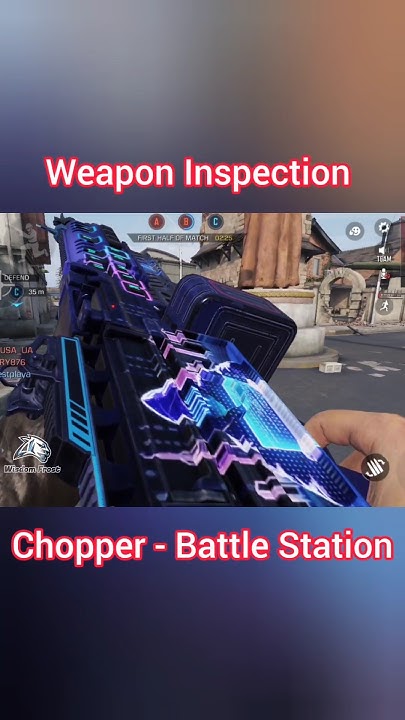 Chopper - Battle Station Weapon Inspection Cod Mobile #shorts #codmobile #callofdutymobile #codm ...