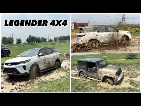 Toyota Legender 4x4 Off Road Test | Legender vs Thar 🔥 - YouTube