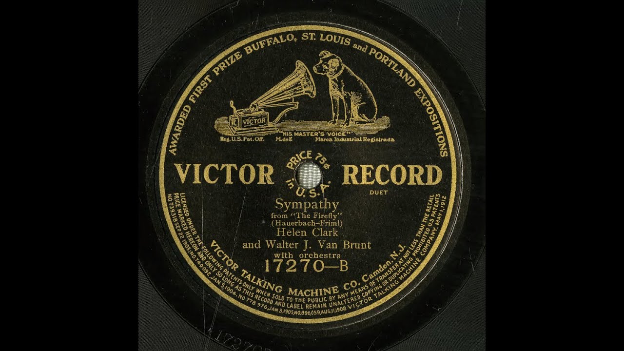 "Sympathy" from The Firefly = Helen Clark & Walter J. Van Brunt (1913 ...