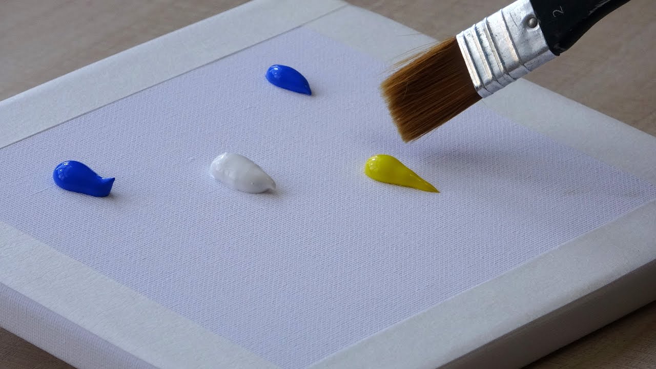 4kUltra-clear/Acrylic painting/Abstract painting - YouTube