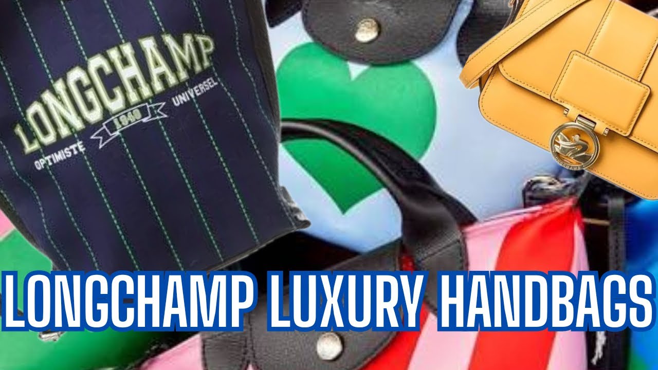 Colorful Longchamp Luxury Handbags | Outlet Walk-Through | Affordable ...