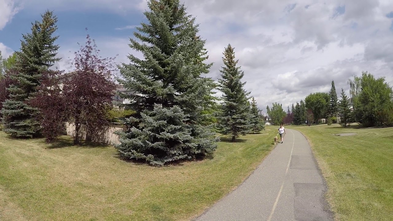 Calgary pathways and bikeways - YouTube