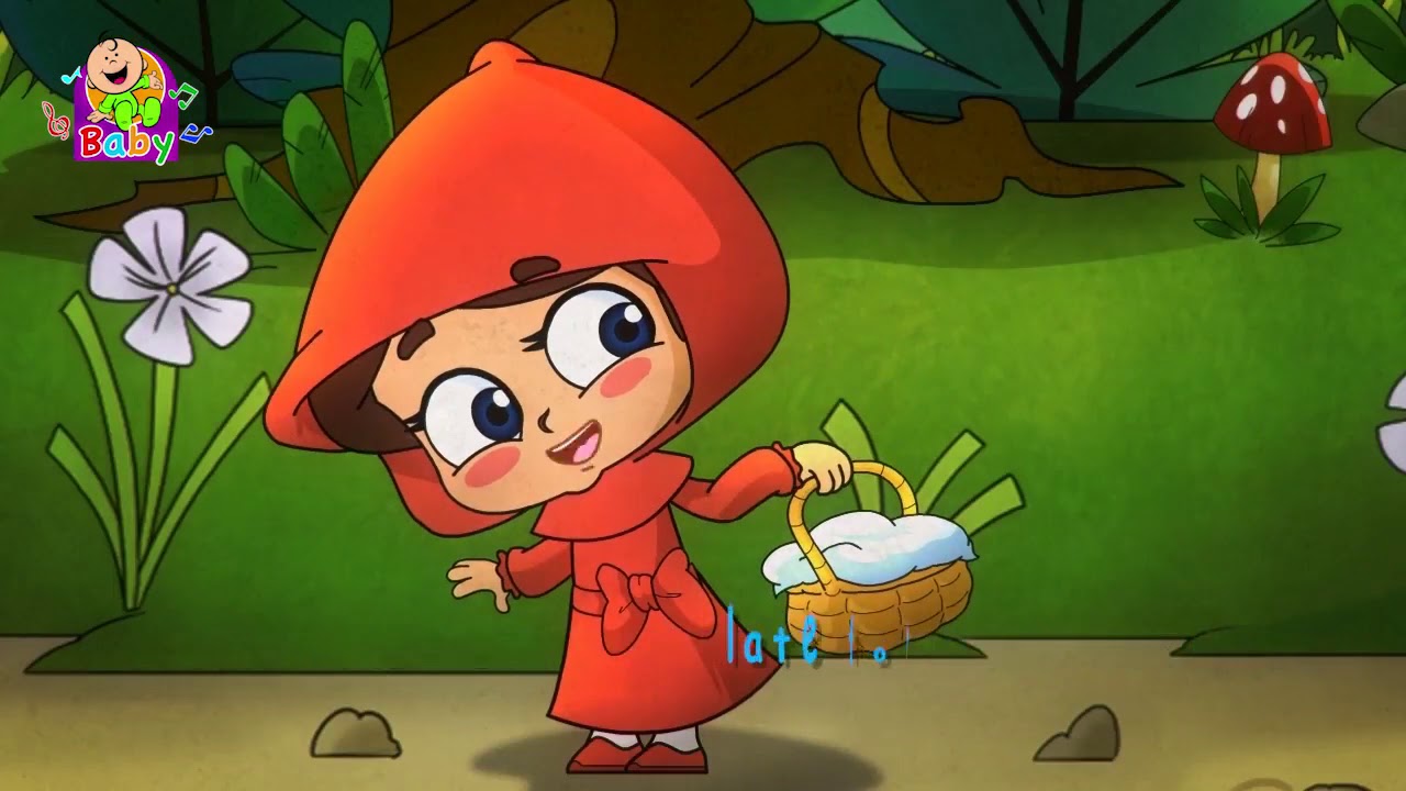 Little red riding hood Toyor Baby English - YouTube