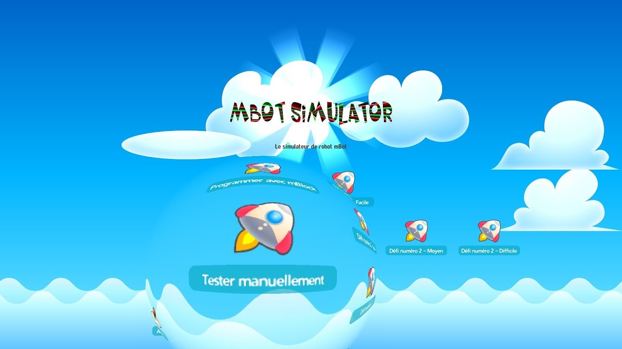 mBot Simulator - "Tester manuellement" - YouTube