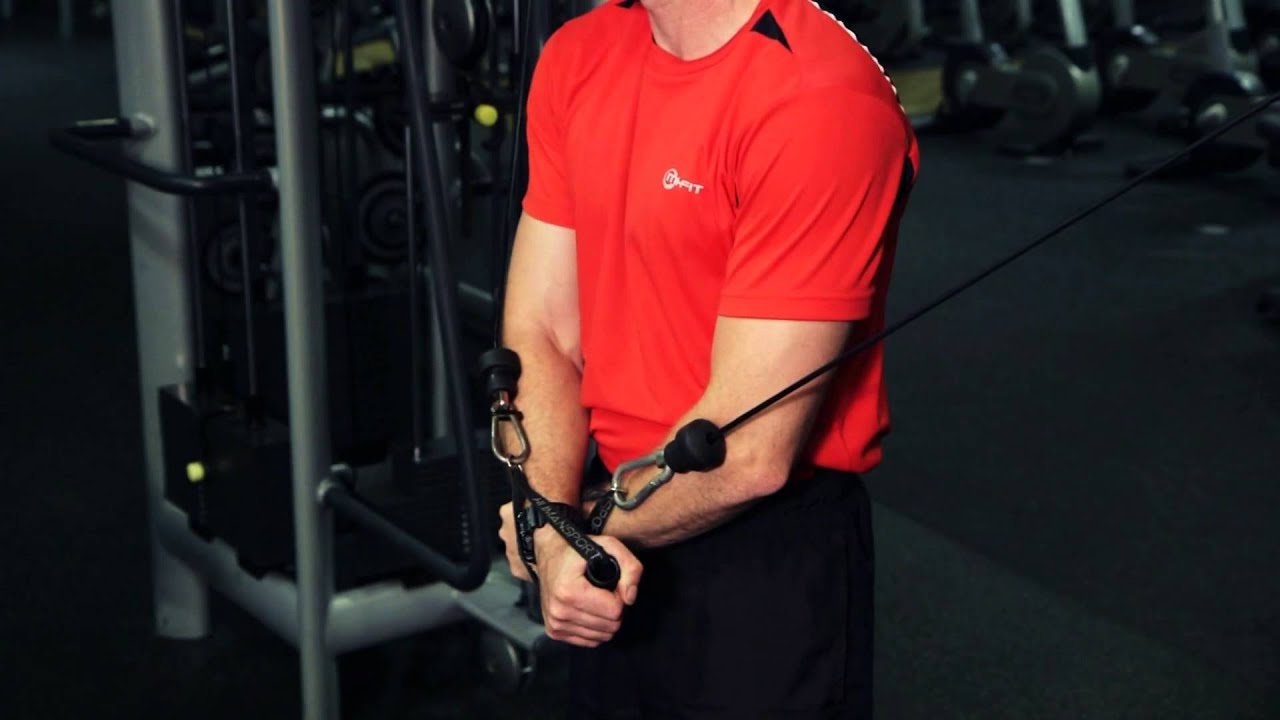 Cable Iron Cross - YouTube