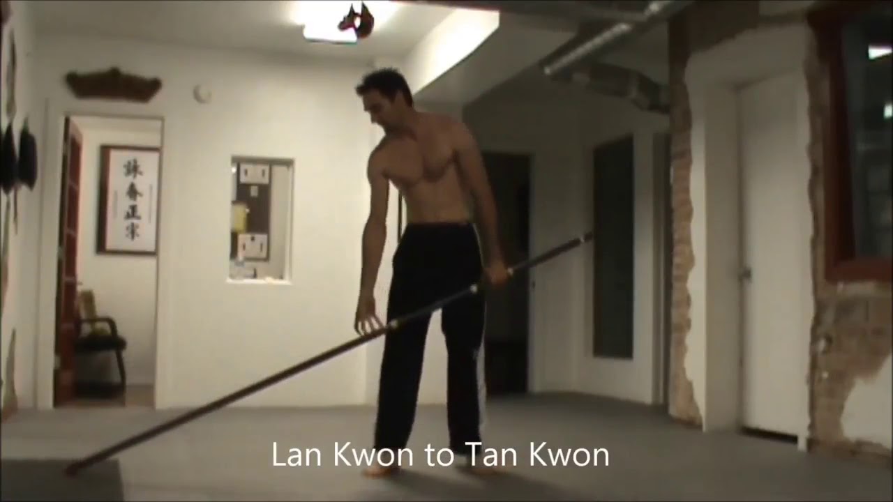 Wing Chun Iron Pole Work Out - YouTube