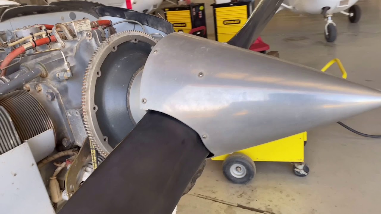 Cessna C172SP Engine and Parts how they look visually (for students ...