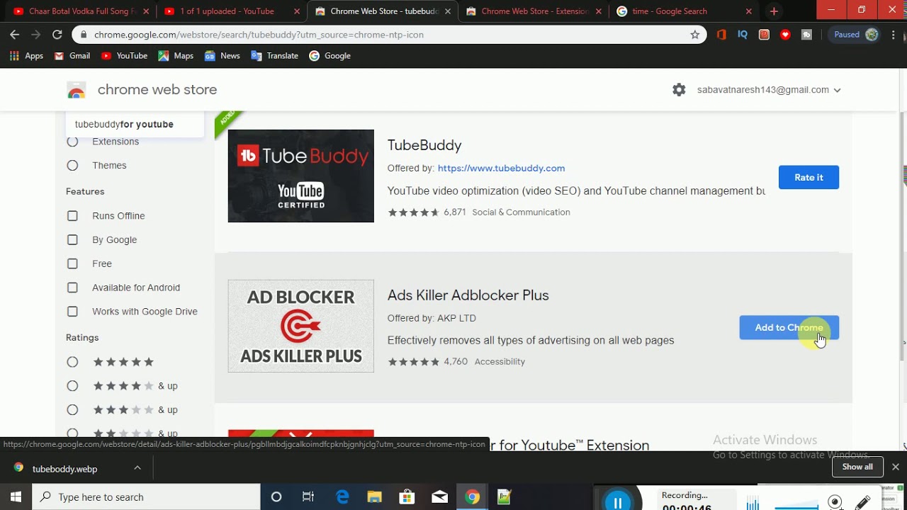 TubeBuddy download YouTube channel - YouTube