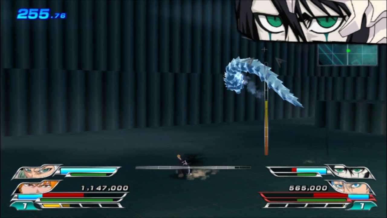 Bleach: Versus Crusade Ichigo & Hitsugaya Vs. Ulquiorra & Grimmjow - YouTube