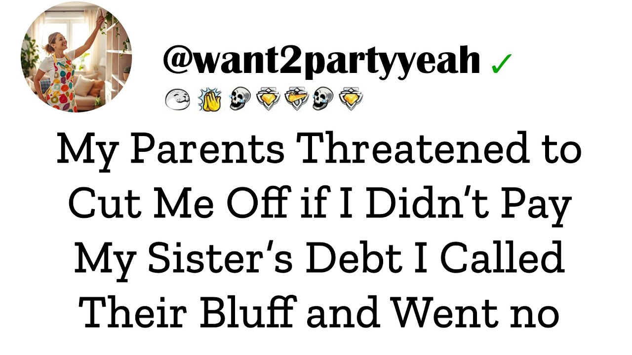 My parents cautioned that they would cut all ties with me if I didn’t ...