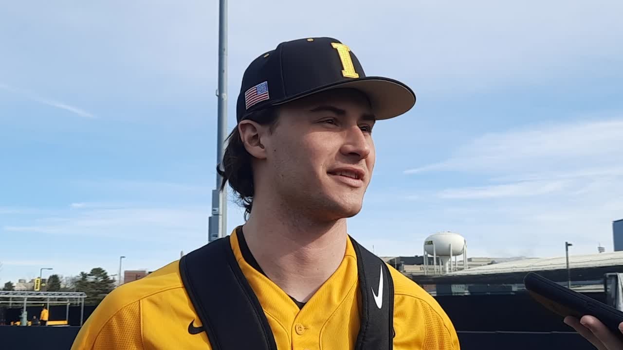 Watch now: Hawkeye P Brody Brecht on being healthy as the season nears ...