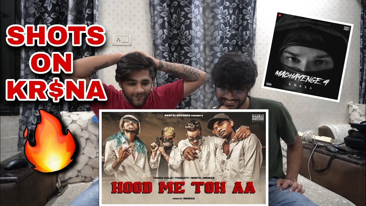 BANTAI RECORDS - HOOD ME TOH AA | REACTION VIDEO | SHOTS TO KR$NA ...