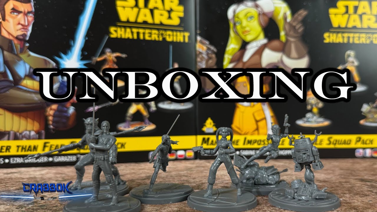 The Ghost Crew! Star Wars Shatterpoint Stronger than Fear and Make the ...