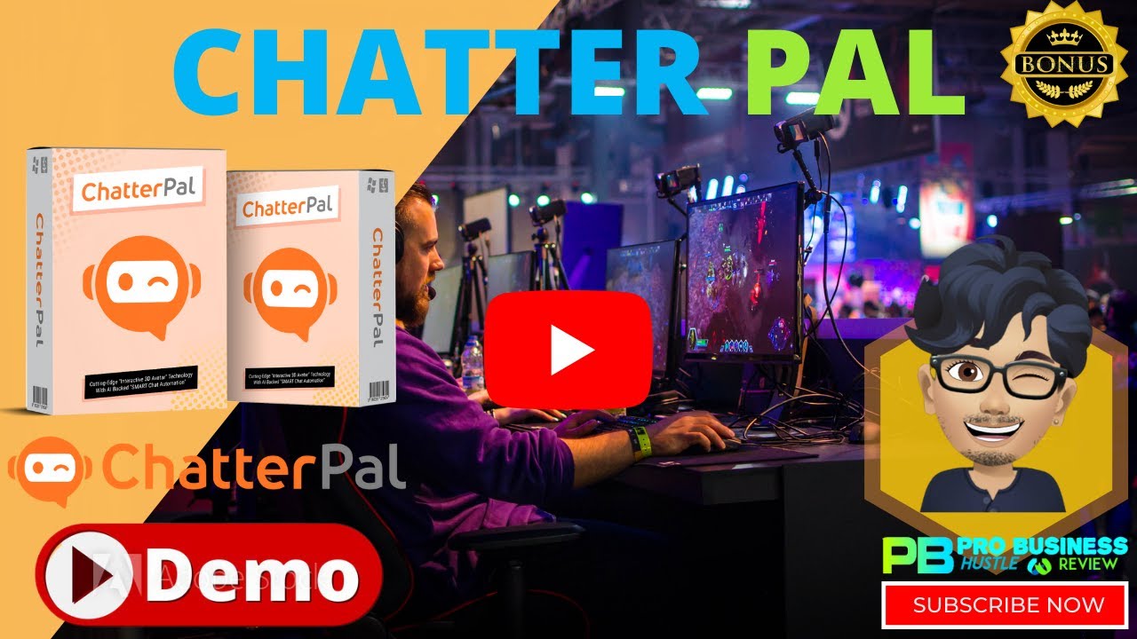 Chatter Pal Demo⚠️Smart Chat Automation & Life-Like 3D-Animation⚠️FREE ...