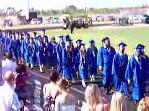 Matanzas High School 2008 Graduation procession - YouTube