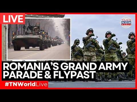 Romania Military Parade LIVE | Bucharest Celebrates National Day with Massive Troop Display