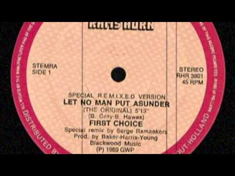 First Choice – Let No Man Put Asunder (1989, CD) - Discogs