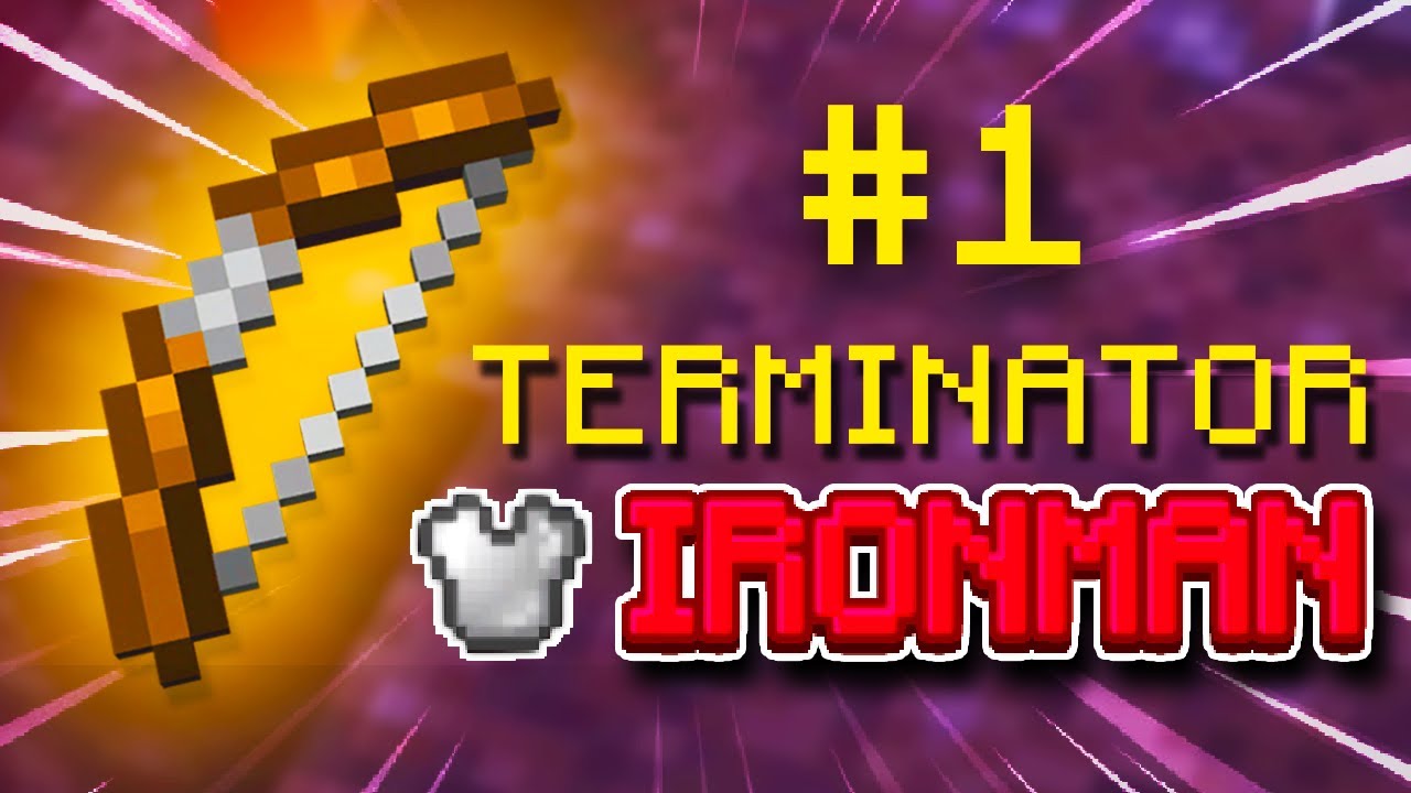 The FIRST Terminator on Ironman... (Hypixel Skyblock) - YouTube