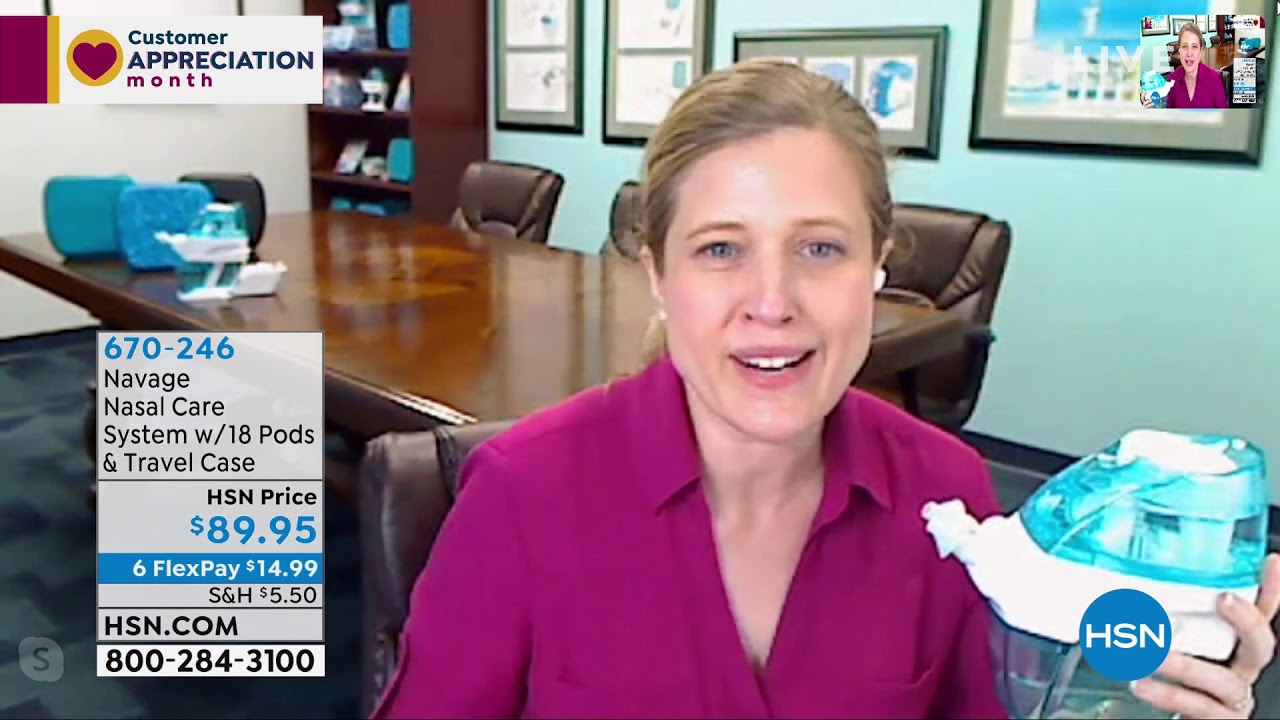 Navage Nasal Care System with 18 SaltPods, Caddy Trave... - YouTube