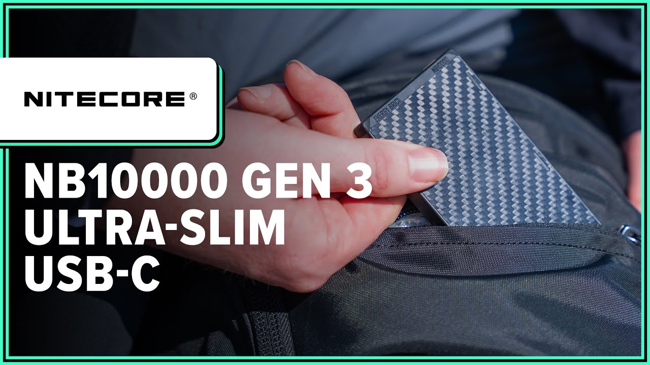 NITECORE NB10000 Gen 3 Ultra-Slim USB-C Power Bank Review (2 Weeks of ...
