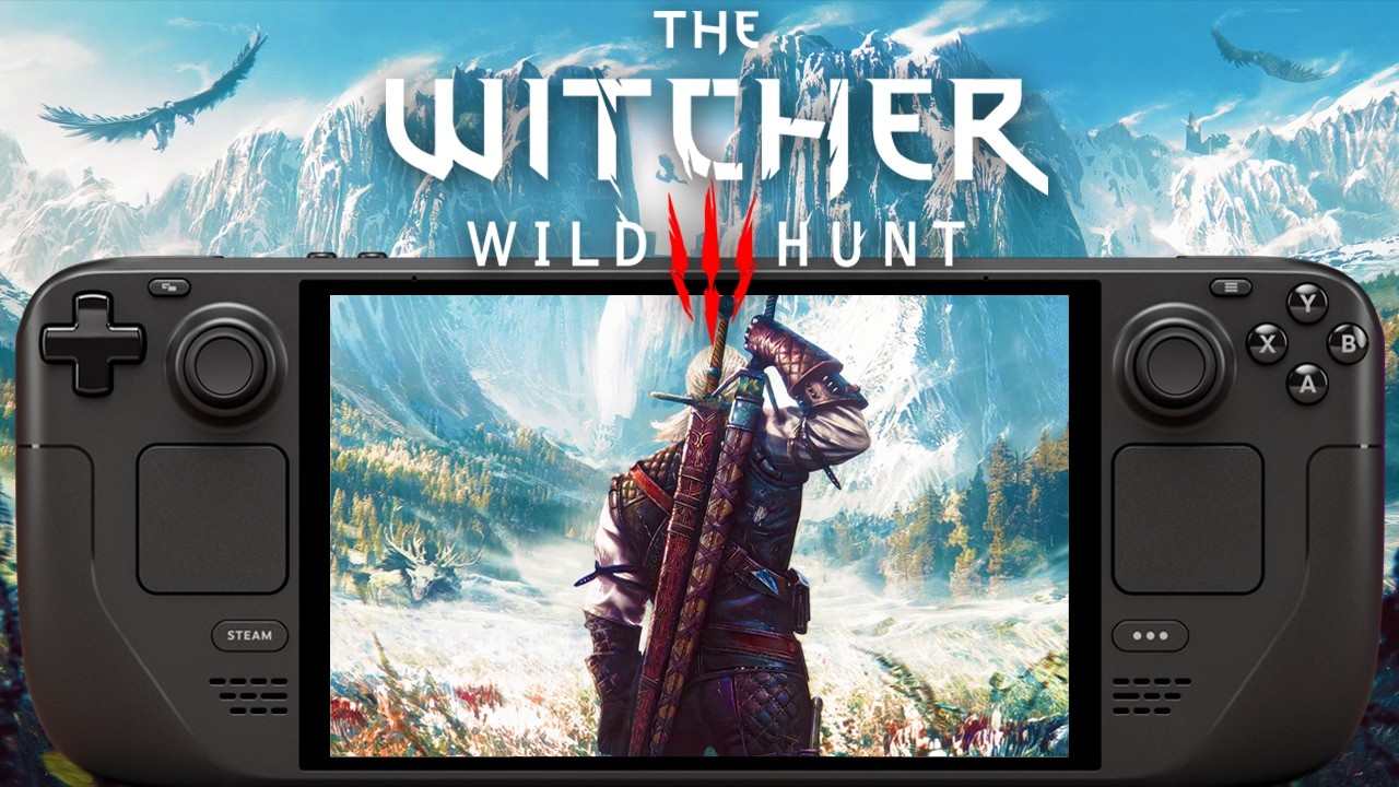 The Witcher 3 Steam Deck Performance Tested: SteamOS 3.6 - YouTube