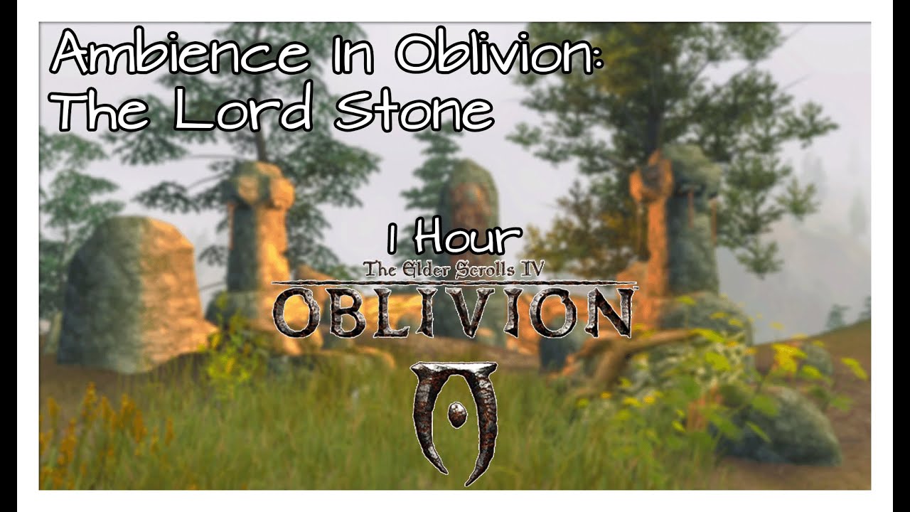 Oblivion Ambience: The Lord Stone - YouTube