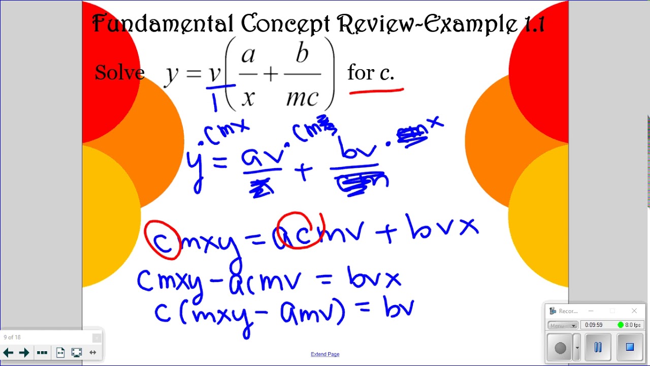 Saxon Calculus Lesson 1 - YouTube