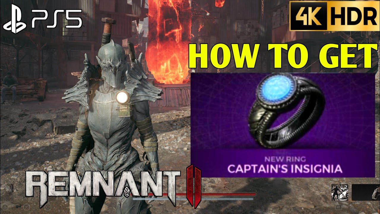 How to Get Captain's Insignia Ring REMNANT 2 Captain's Insignia ...