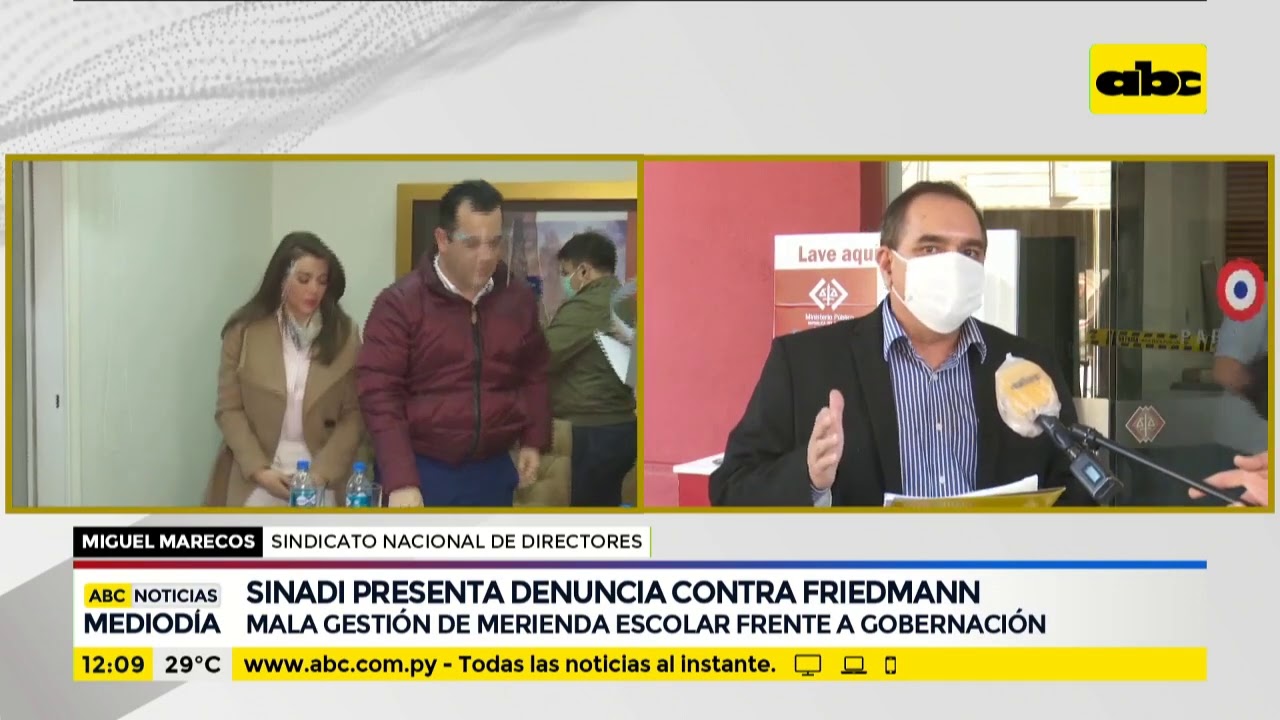 Sinadi presenta denuncia contra Friedmann - YouTube