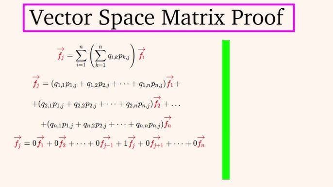 Vector Space Matrix Which Of The Following Is Not A Vector Space