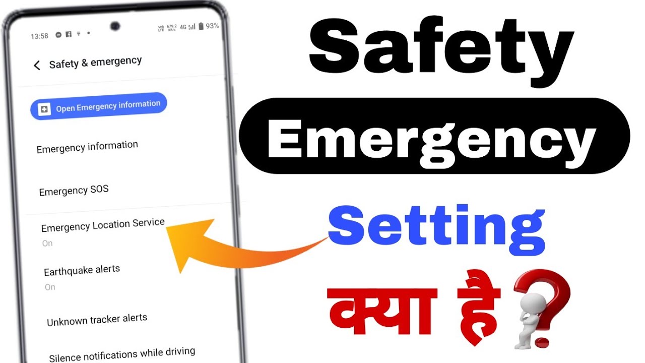 Safety emergency setting | safety and emergency settings Vivo key hai ...