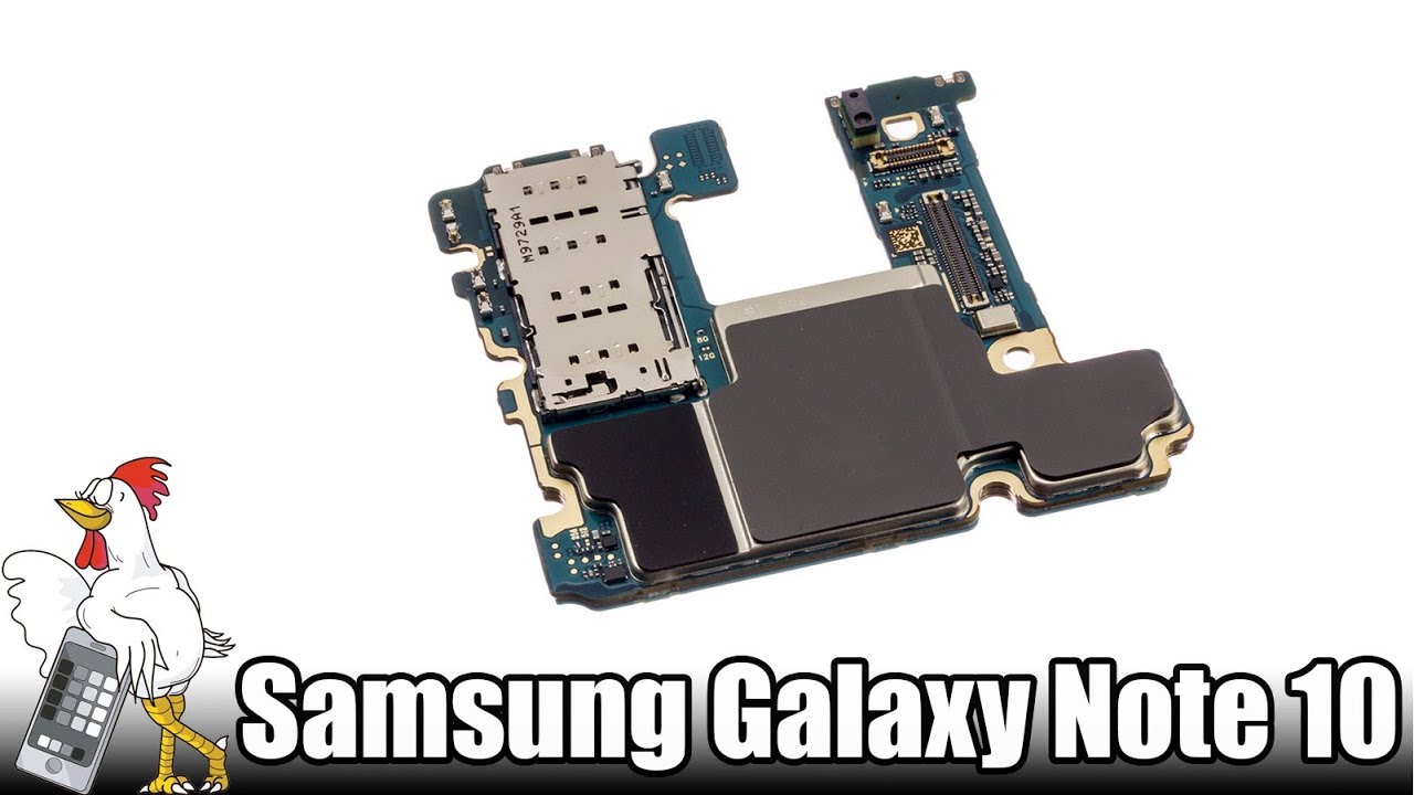 Guía del Samsung Galaxy Note 10: Cambiar placa base - YouTube