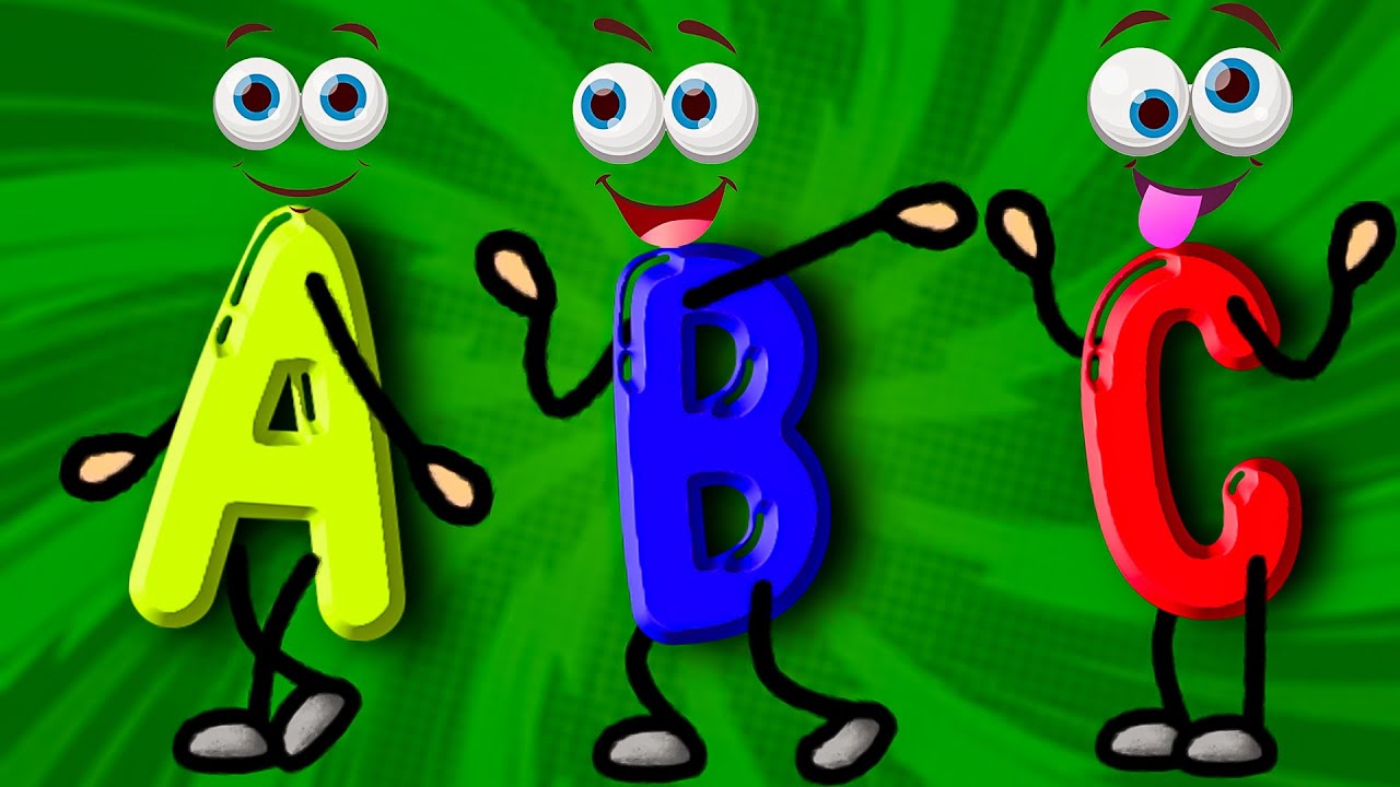 ABC Song | A For Apple ABC Cartoon Dance | ABC Rhymes For Children's ...