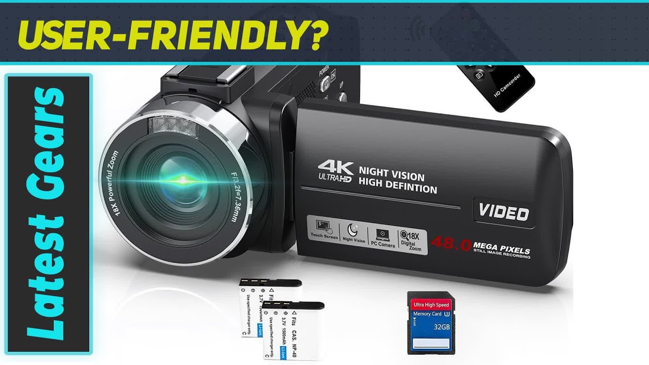 Capturing Moments in 4K: Delmodes Camcorder Review - YouTube