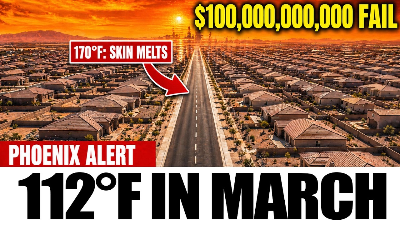 PHOENIX IS A DEATH TRAP — Why 170°F Asphalt Is Erasing America’s 5th ...