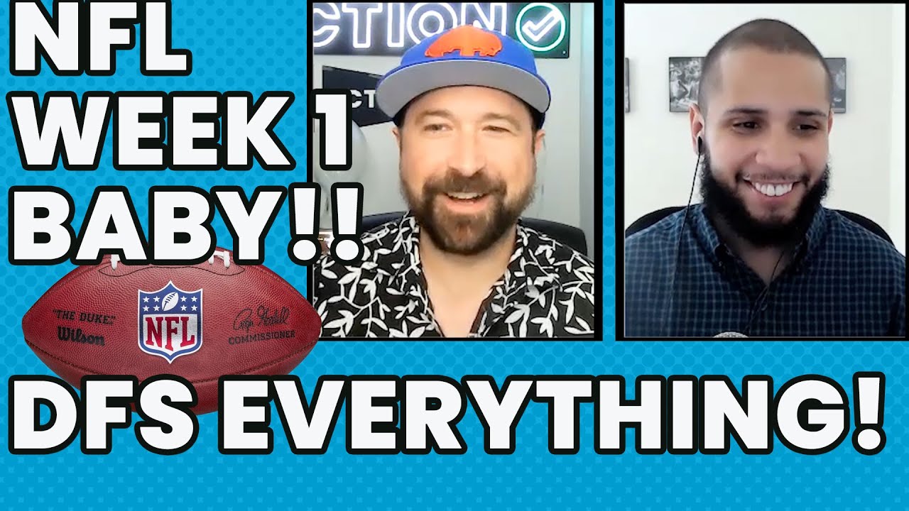 NFL DFS Week 1 Picks & Preview - YouTube